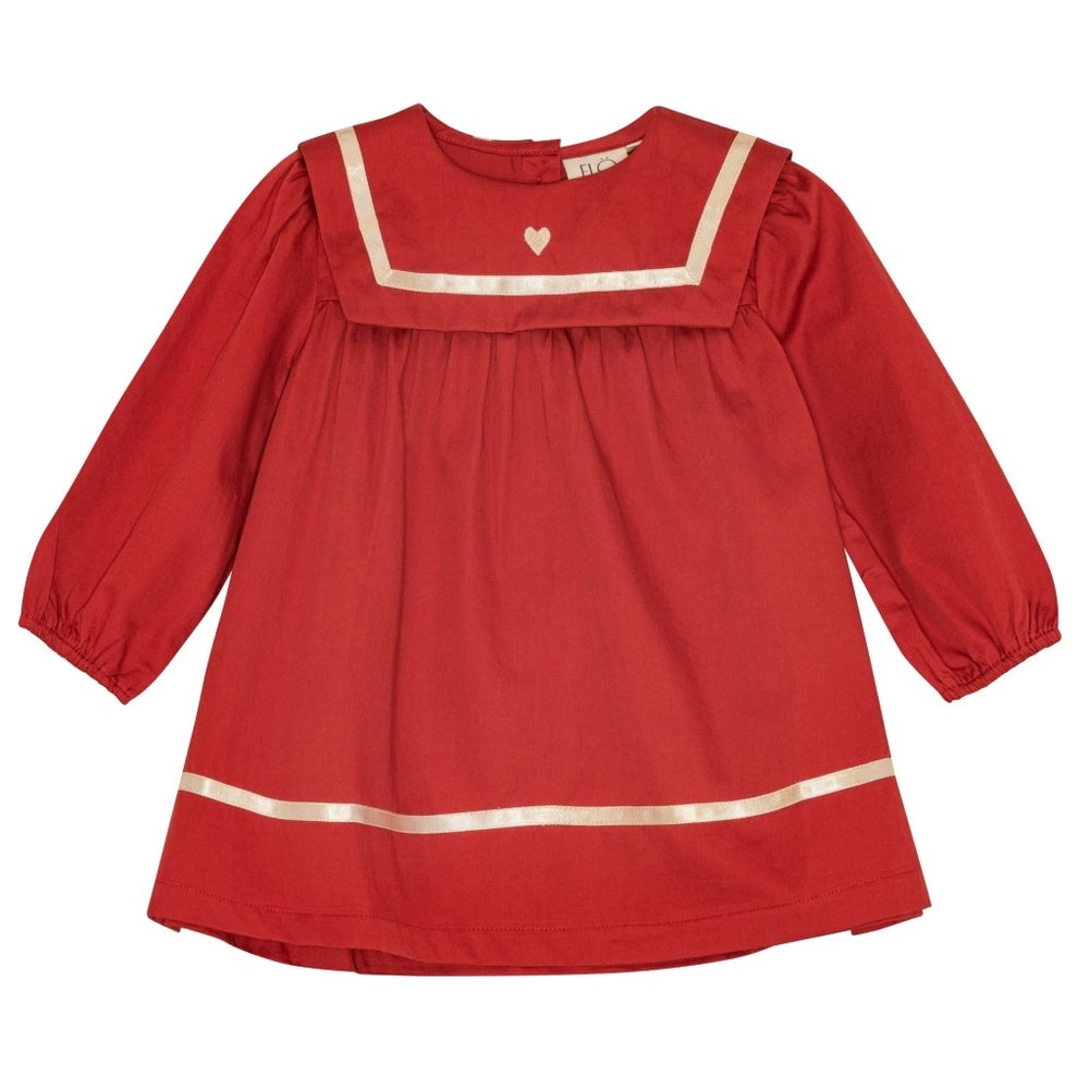 Bay Dress - Poppy red