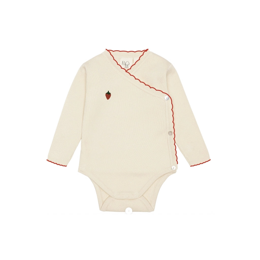 Kaya Bodystocking Berry - Soft White Berry